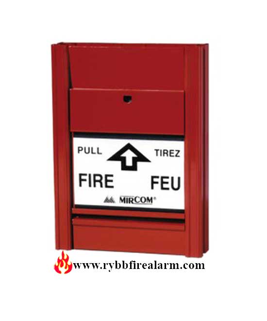 Mircom MS-402ID Addressable Pull Station - RYBB Fire Alarm